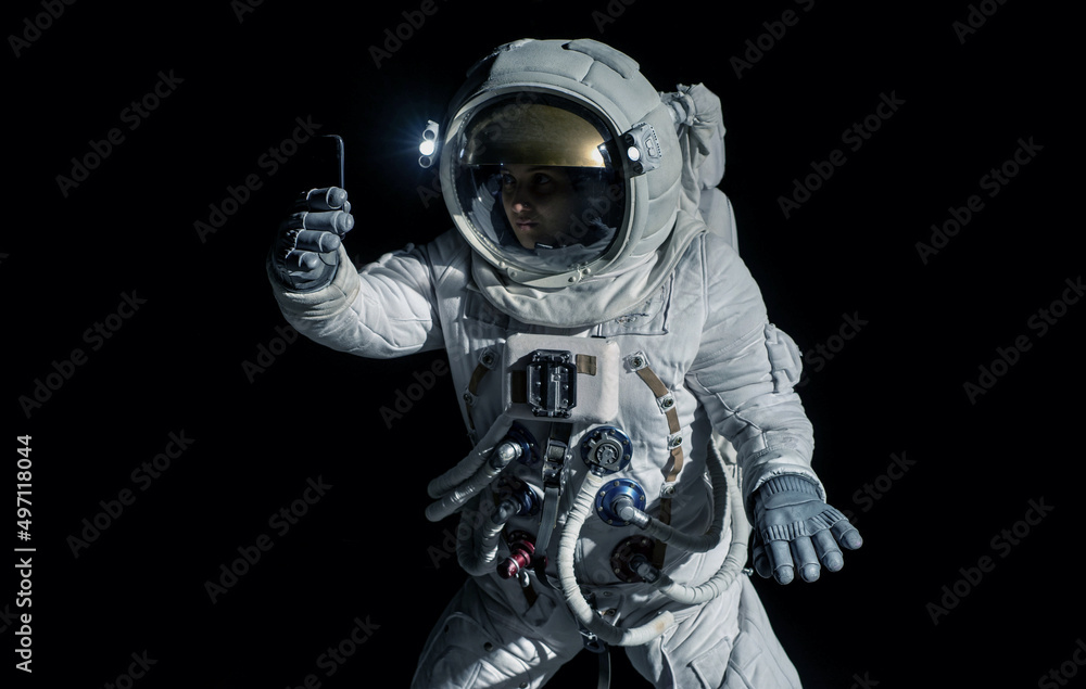 Astronaut Taking