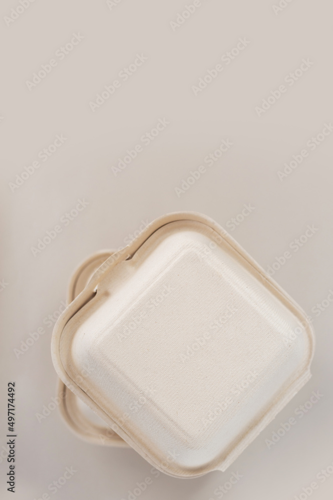 empaque biodegradable para alimentos, ecológico y sostenible Stock ...