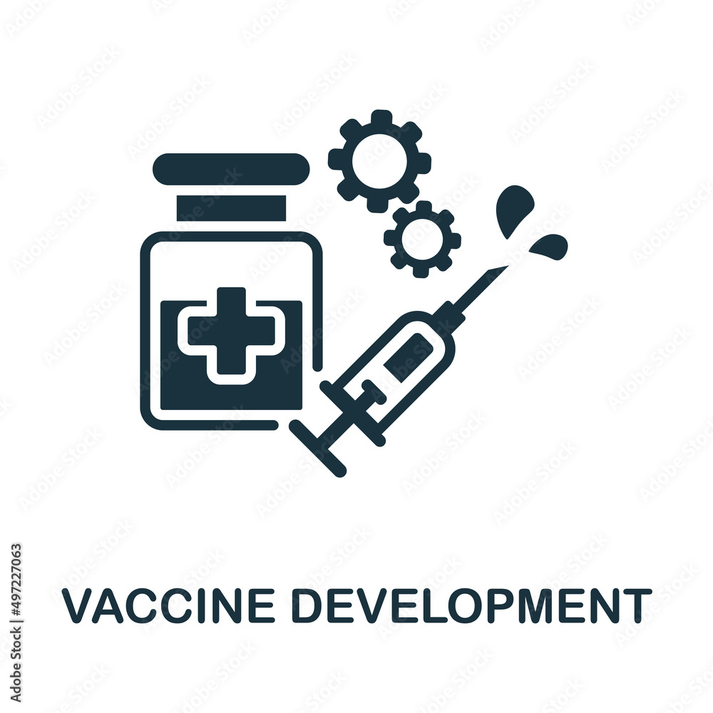 Vaccine Development icon. Simple element from healthcare innovations ...
