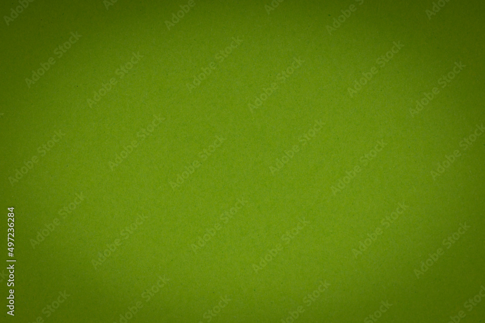 Unique mehendi green color textured paper background with vignette ...
