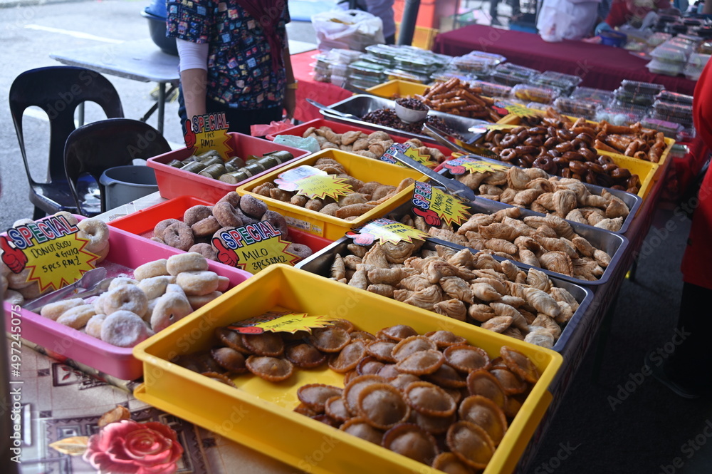 Fotka „Kuching, Sarawak Malaysia - April 5th 2022:The Malay Ramadan ...