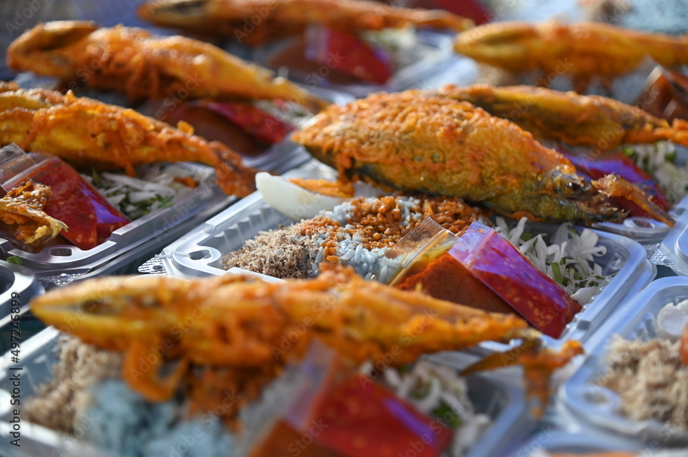 Kuching, Sarawak Malaysia - April 5th 2022:The Malay Ramadan Bazaar ...