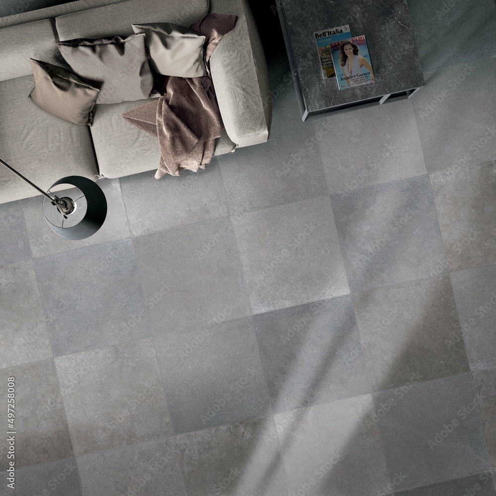 Modern interior design of room with elegant tiles, seamless, luxurious ...