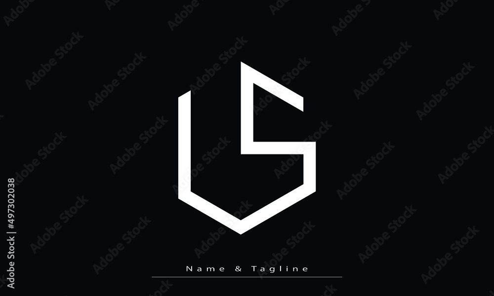 initials logo,antique,template,modern,monogram,LS monogram,LS initials ...