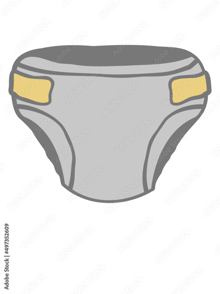 Windel Clipart Design Stock Vector | Adobe Stock