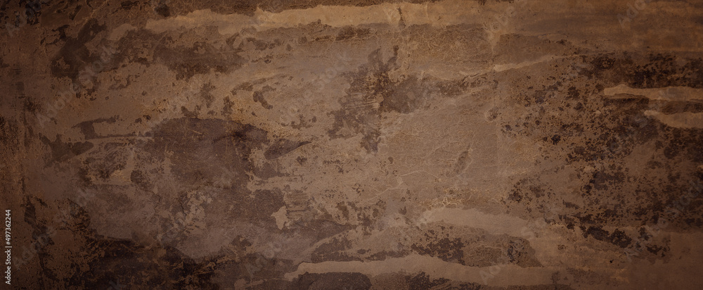 old brown background and vintage texture grunge border design, abstract ...