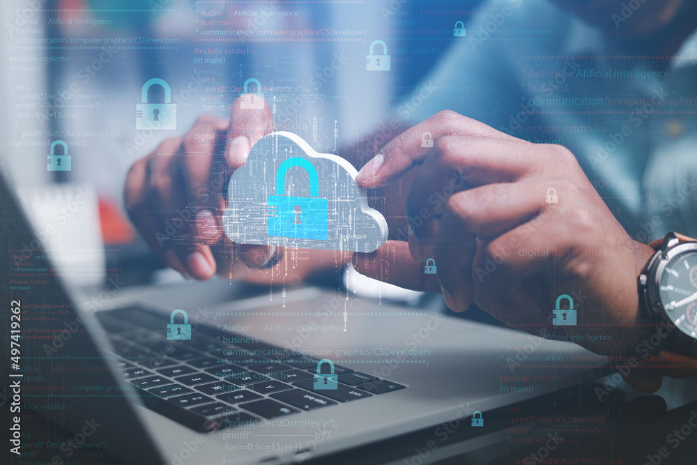 Scanning personal data provides secure access with biometric ...