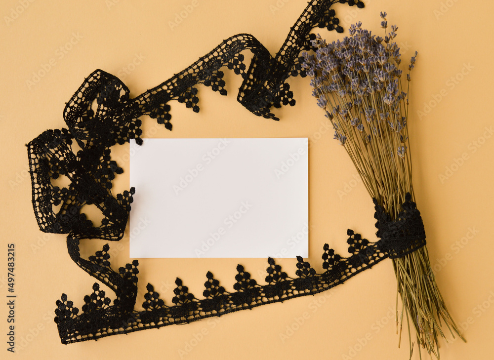 The layout of funeral services, a place for your design. Stock Photo ...