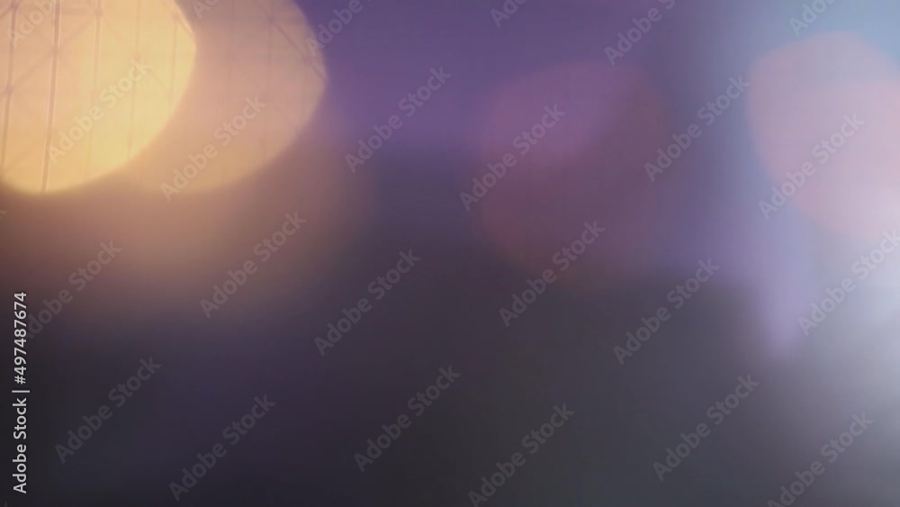 Lens flare light leaks analog artifact Stock Video | Adobe Stock