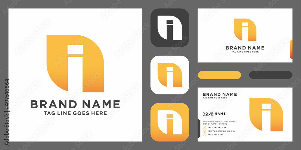 Initial Letter I Logo Design vector Template. Creative I Logo Design ...