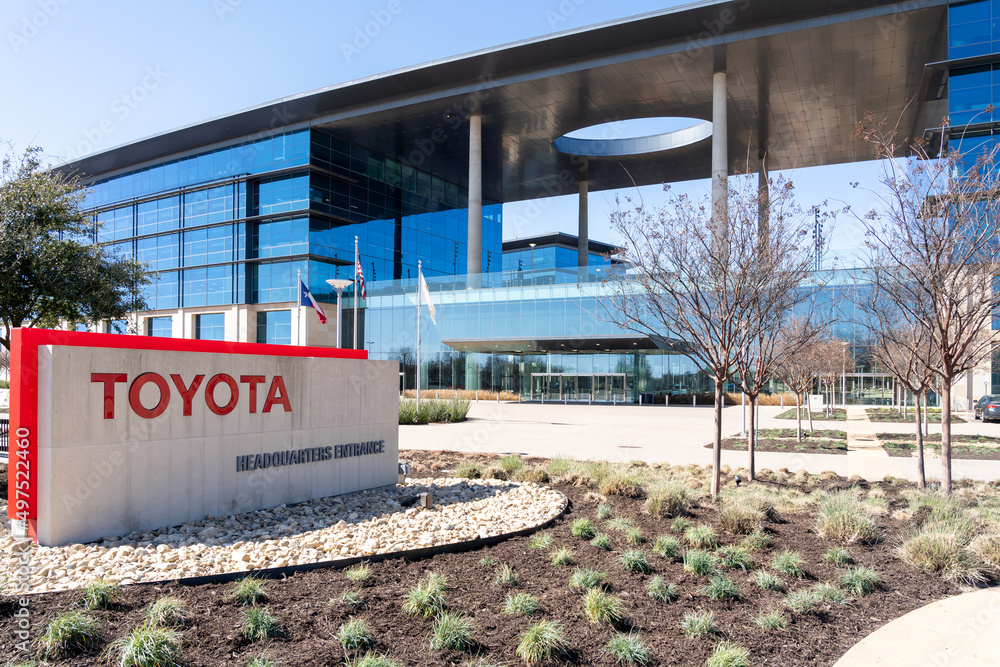 Plano, Texas,USA - March 19, 2022: Toyota North America HQ in Plano ...