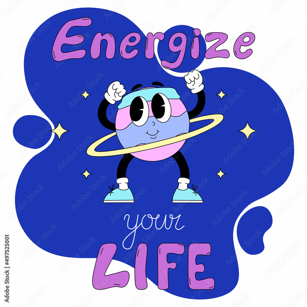 Motivational banner with the inscription Motivational banner with the inscription