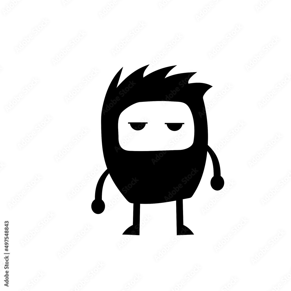 Bomberman silhouette suitable for games logo, games character, template ...