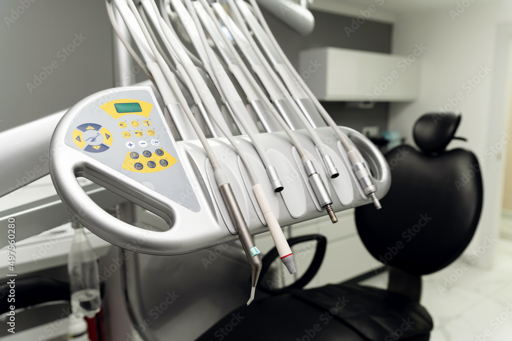 dental drill. Control Panel. dental clinic. modern medicine. dental ...