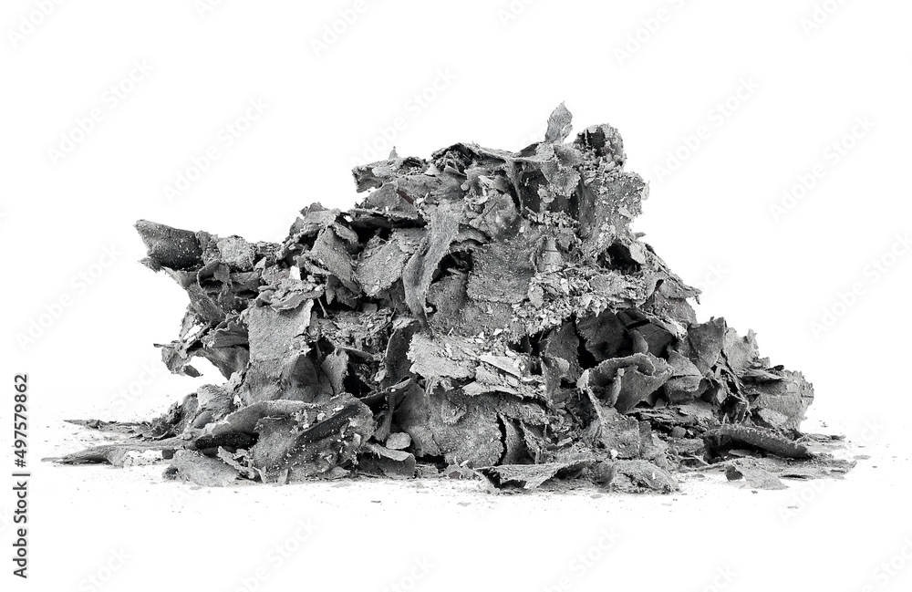 Pile Of Paper Ashes