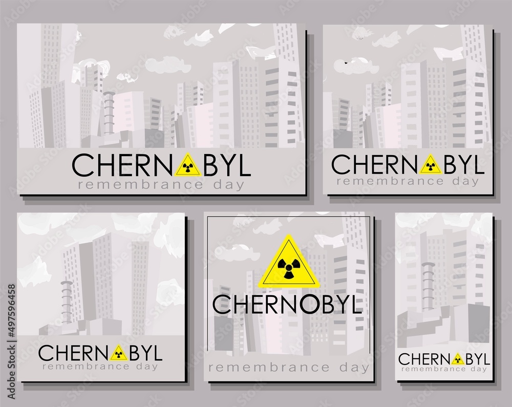 Poster Chernobyl. April 26 is the day of memory of the victims of ...