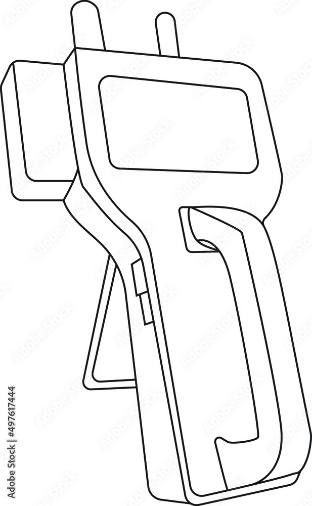 Counter vector. digital counter machine vector. counter device ...