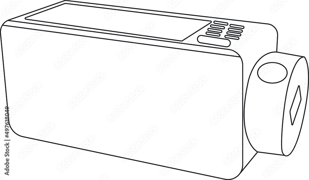 Counter vector. digital counter machine vector. counter device ...