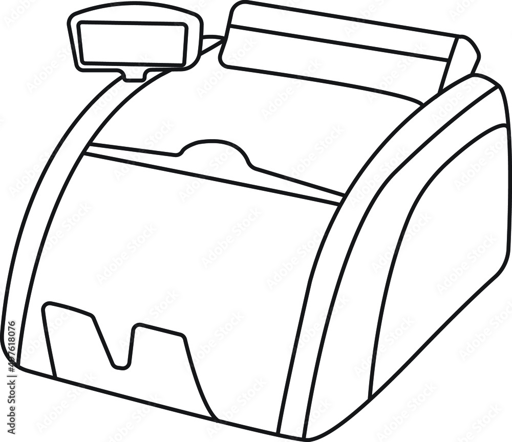 Vetor de Counter vector. digital counter machine vector. counter device ...