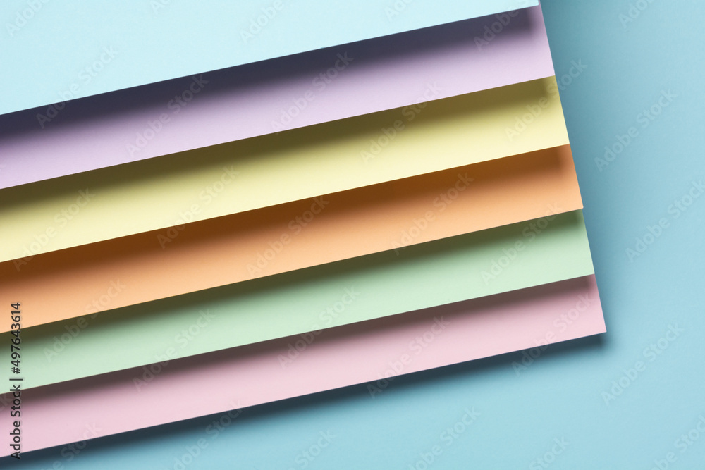 Pastel color lines paper abstract background Stock Photo | Adobe Stock