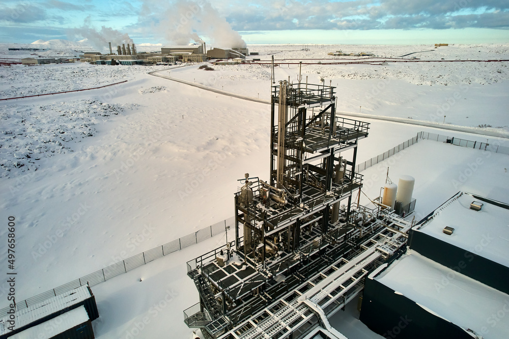 CO2 waste to Methanol fuel plant - carbon recycling technology Iceland ...