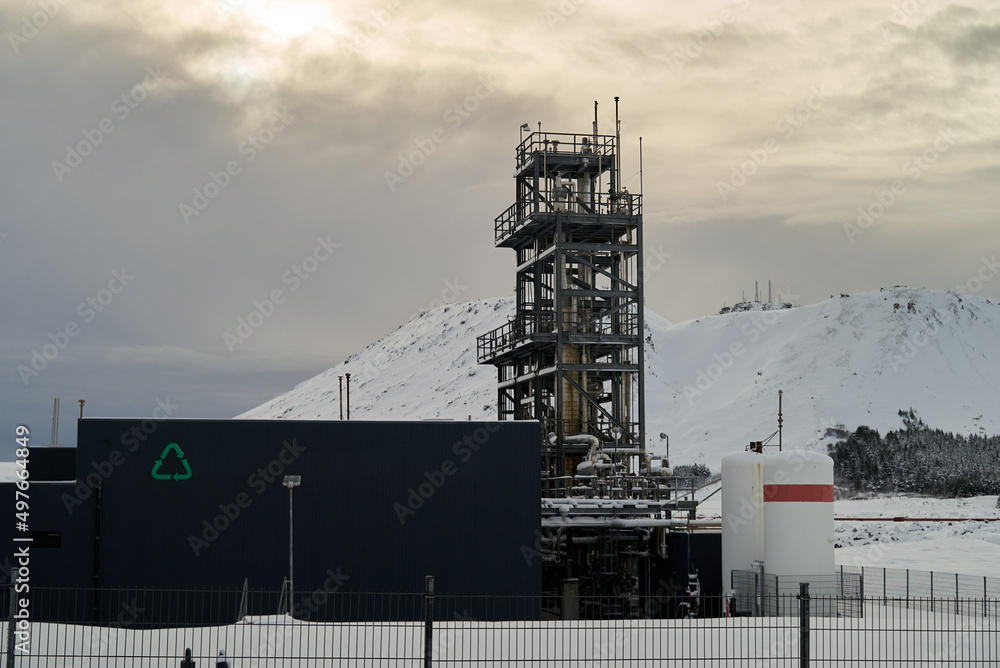 CO2 waste to energy plant, carbon dioxide recycling technology Iceland ...