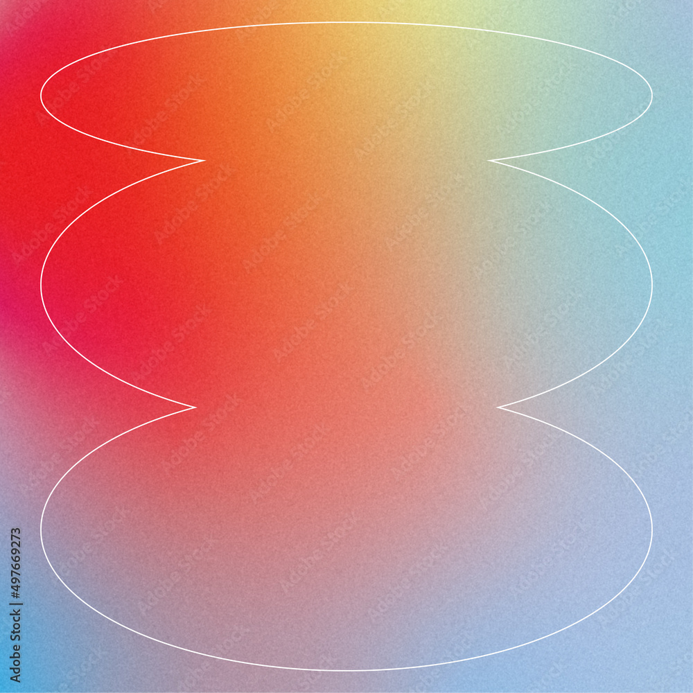 Blur grain texture background with graphic. Retro futuristic, vintage ...