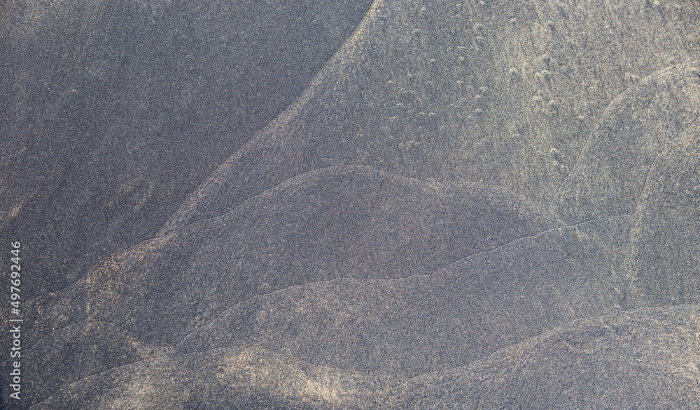 Black sand beach background, natural black sand color from Nang Thong ...