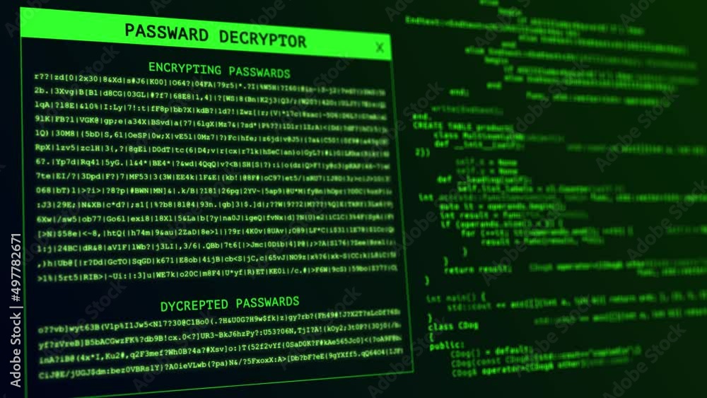 4k Command-line interface of programs. HUD cyberpunk user interface ...