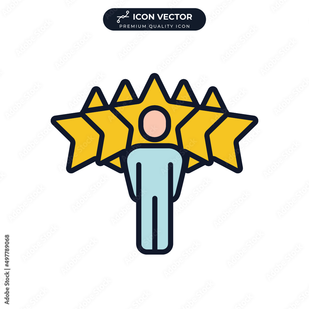 experience icon symbol template for graphic and web design collection ...