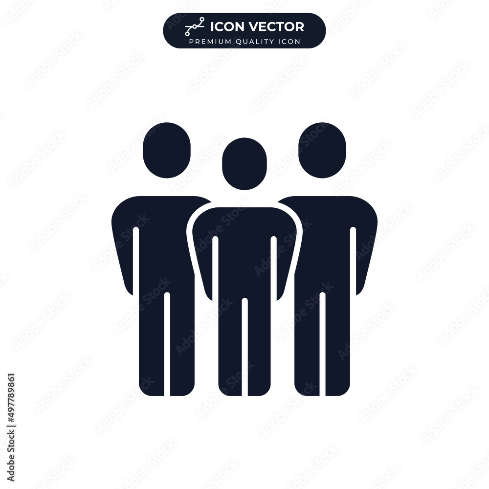 team icon symbol template for graphic and web design collection logo ...