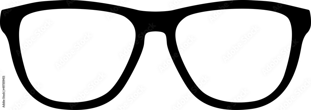 Eye glass icon sign. Optical signs and symbols. Stock Vector | Adobe Stock