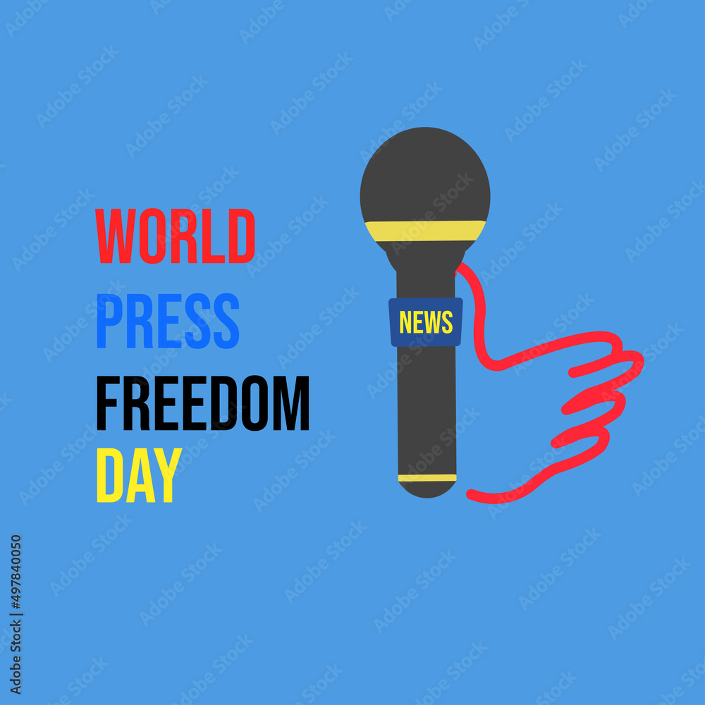 vector graphic of world press freedom day good for national world press ...