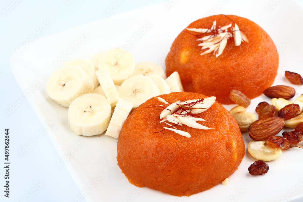 Foto de Banana Sooji Halwa,Kesari,Haiwa,Indian sweet,gujati ...