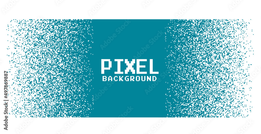 pixel background with gradient effect Stock Vector | Adobe Stock