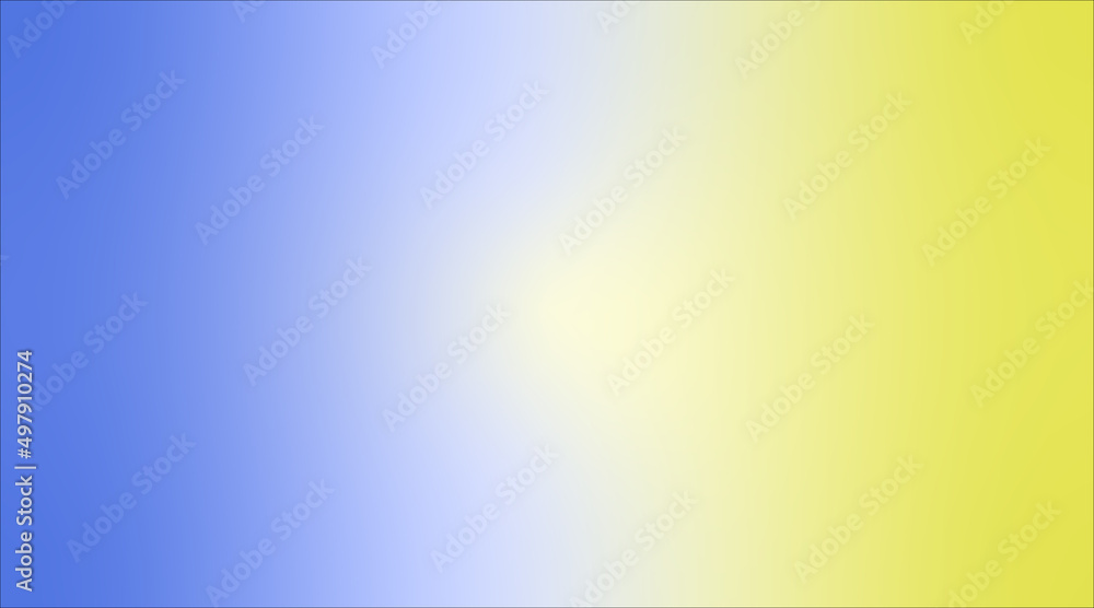 Bright vector blue and yellow gradient background Stock Vector | Adobe ...