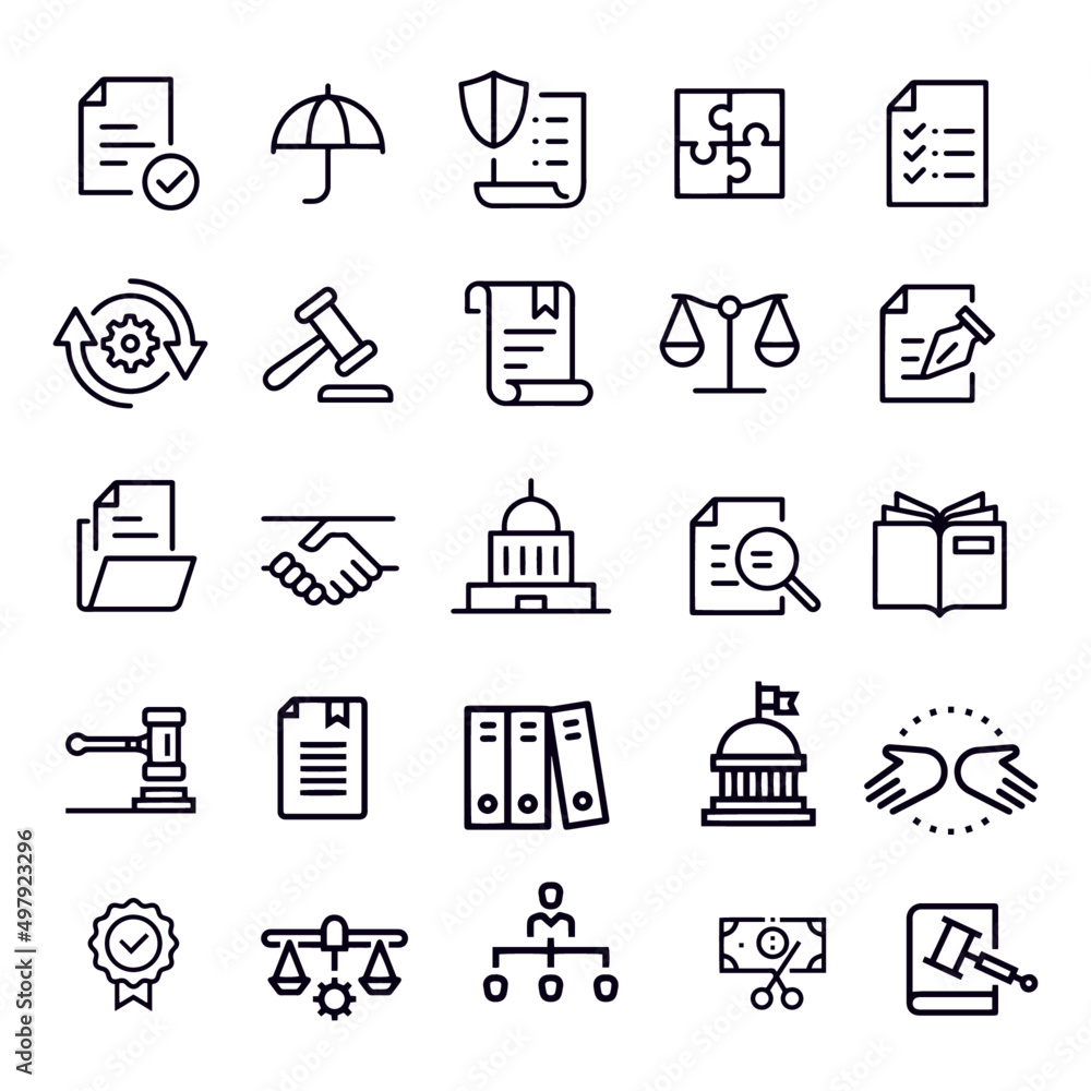 Compliance Icons concept vector design Stock Vector | Adobe Stock