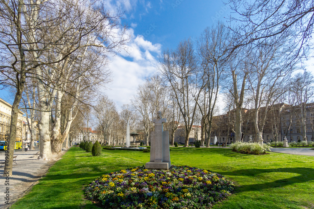 Nikola Šubić Zrinski Square – is a square and park in Donji Grad, the ...