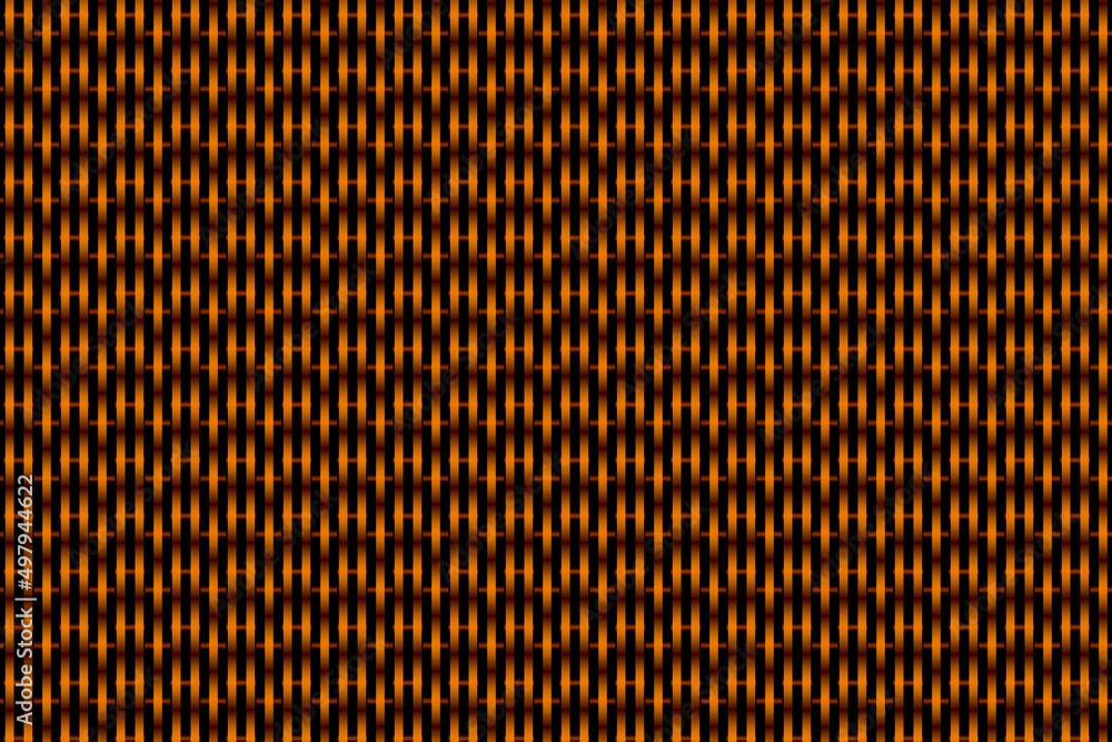 Shiny orange metallic stripe pattern and texture for decoration ...