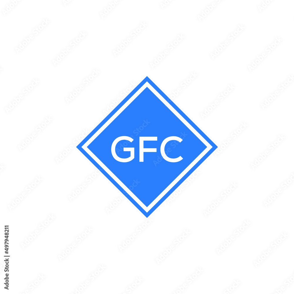 GFC letter design for logo and icon.GFC monogram logo.vector ...
