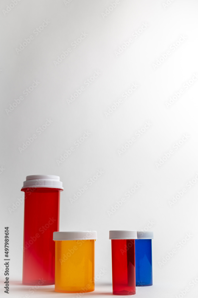 Veterinary pill bottles Stock Photo | Adobe Stock