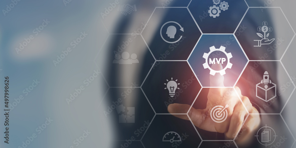 MVP, minimum viable product concept for lean startup. Life cycle of ...