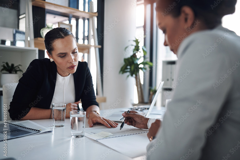 Lets first have a look at what the contract states. Cropped shot of two ...