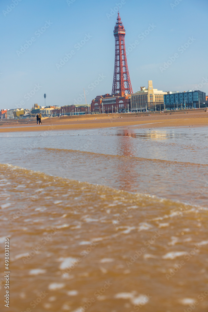 The Blackpool Tower: Blackpool's Best Tourist Attraction Stock Photo ...