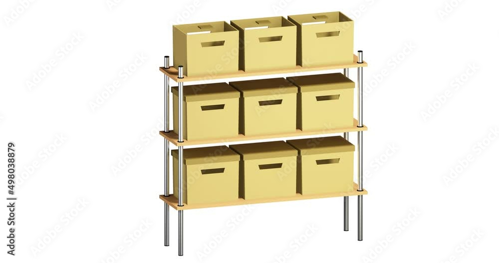 Shelf with drawers. Furniture for storage and sorting of documents ...