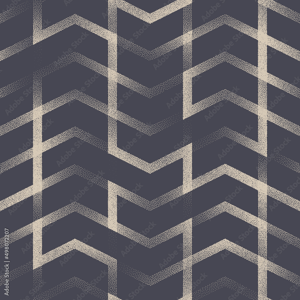 Chevron Geometric Linear Structure Vector Seamless Pattern Modern Art ...