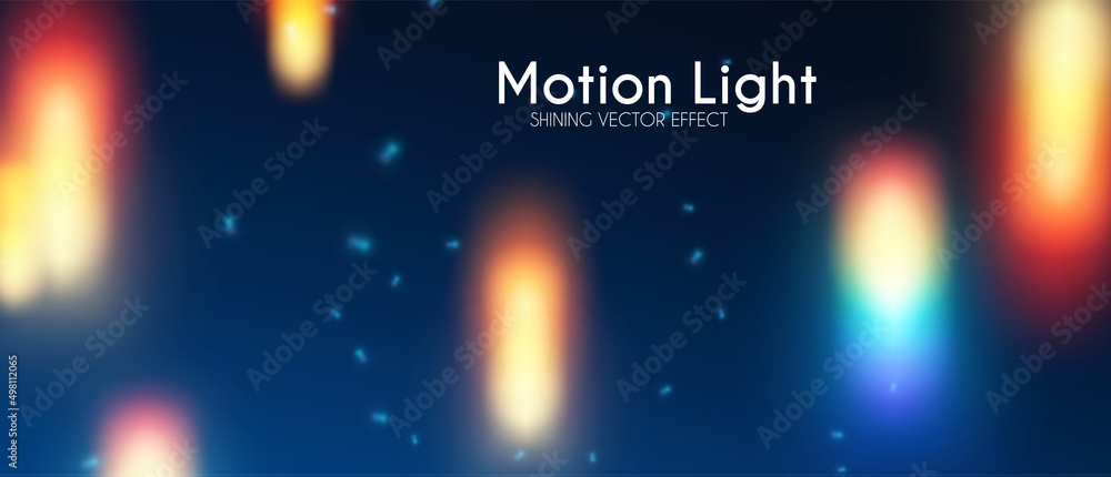 Morion light effect. Shining magic background with fire effect ...