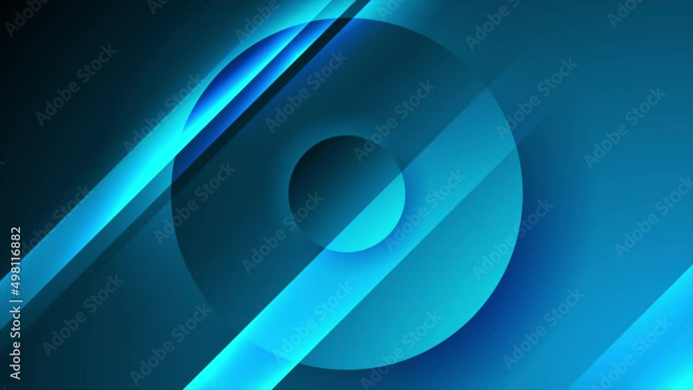Hi-tech abstract futuristic motion background with glowing lines and ...