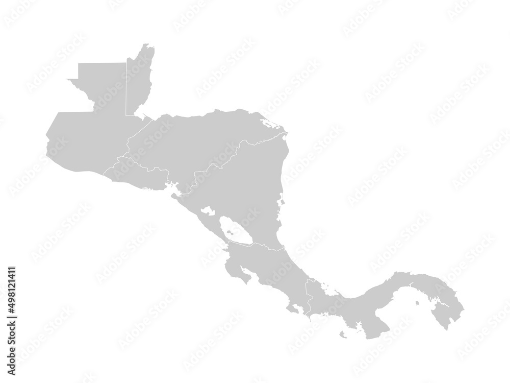 Map Of Central American Countries StepMap CENTRAL AMERICA COUNTRIES