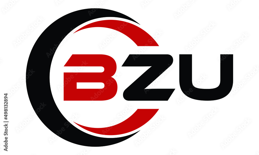 BZU swoosh logo design vector template | monogram logo | abstract logo ... BZU swoosh logo design vector template | monogram logo | abstract logo ...